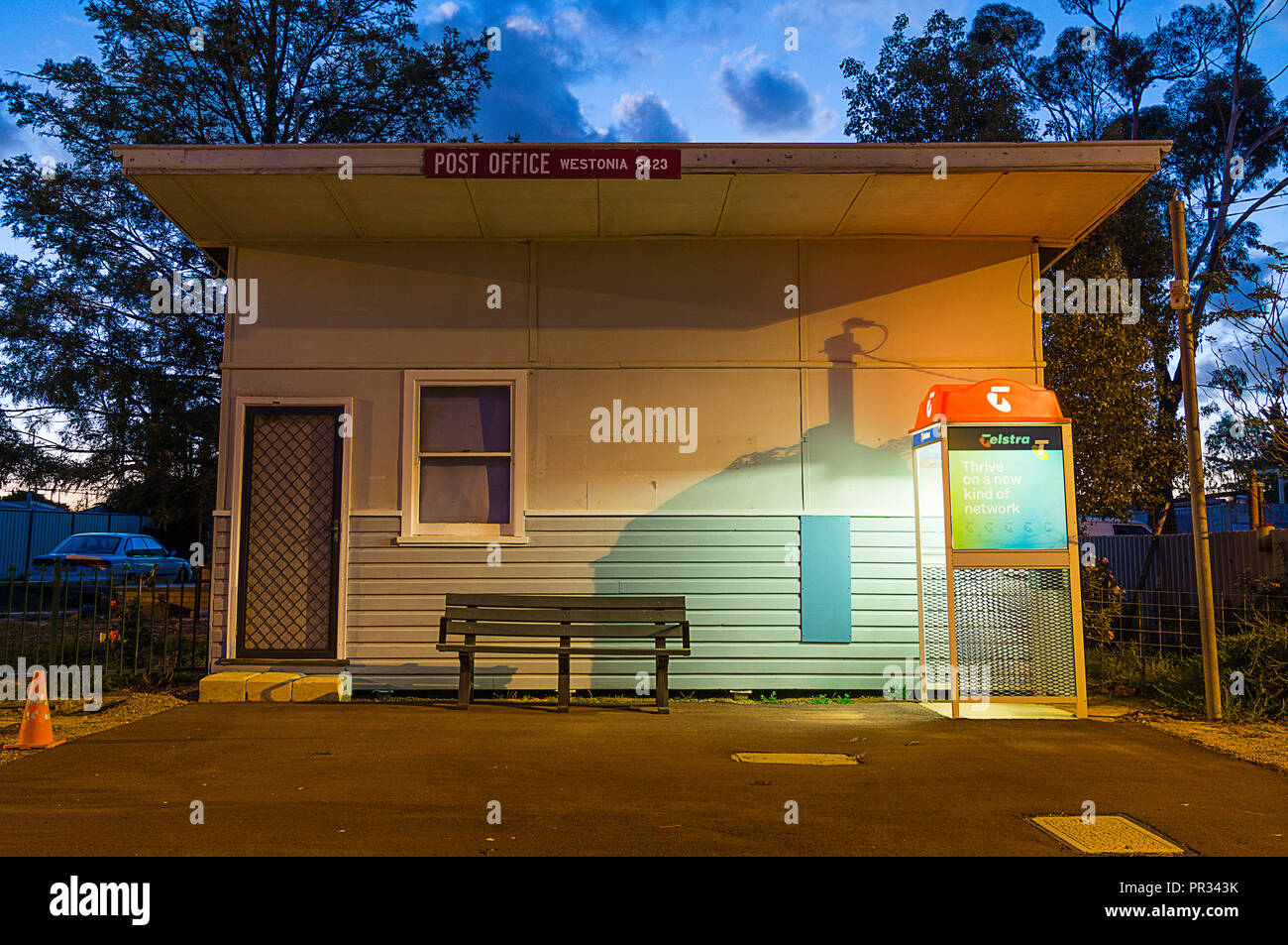 Historic Post Office on Westonia's main street, Wolfram Street ...
