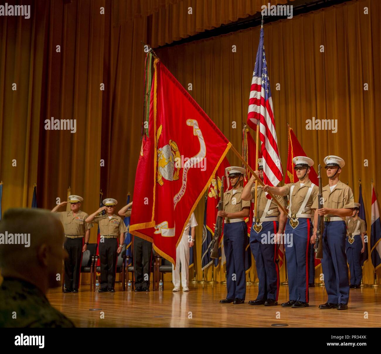 U.S. Marines with Marine Corps Installation Pacific (MCIPAC), host a ...