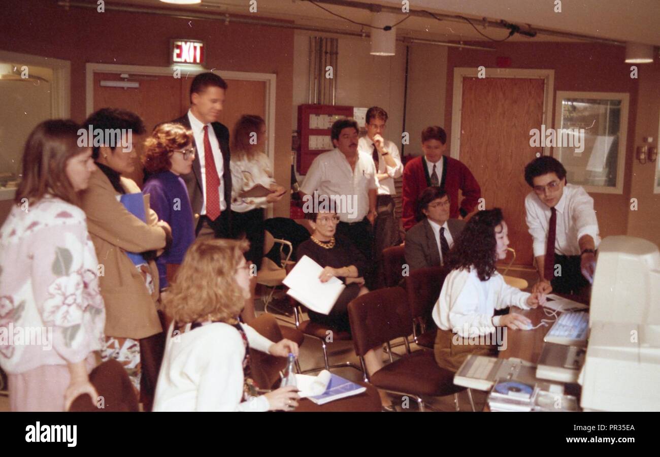 Miscellaneous photos of people training - Workshop Stock Photo - Alamy