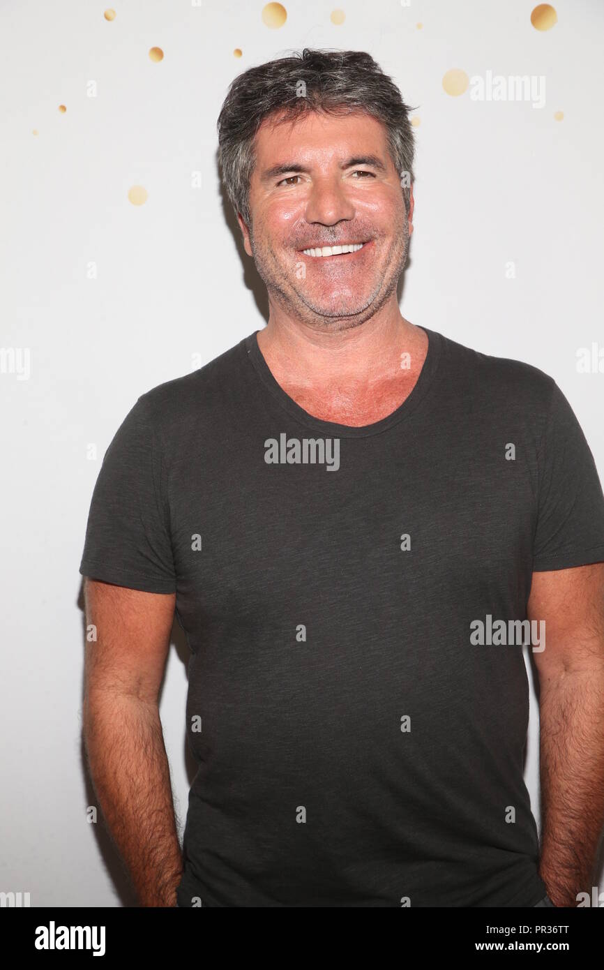 America’s Got Talent Season 13 Live Show Red Carpet Featuring: Simon ...