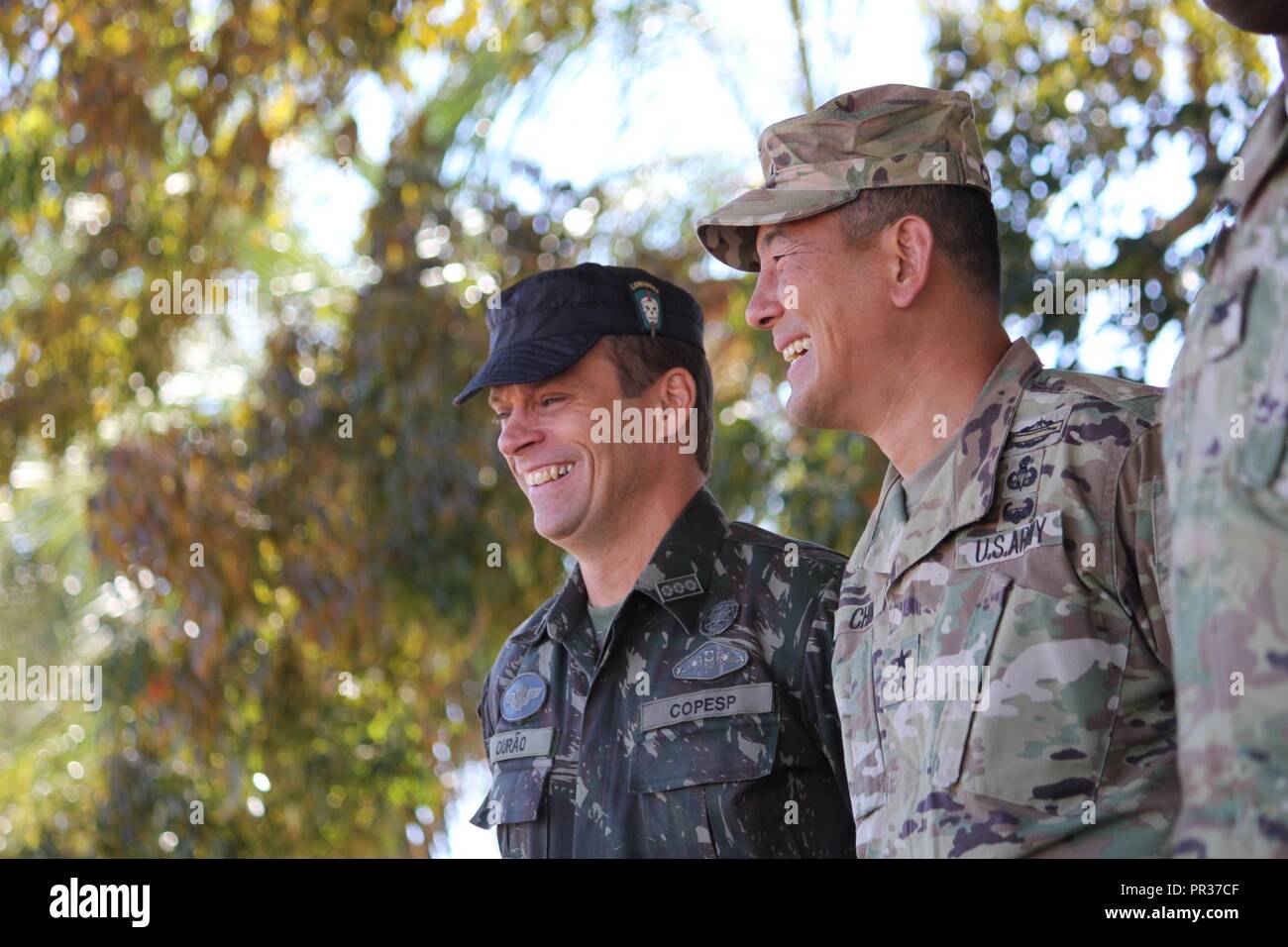 Col. Rene Durao, deputy commander of Brazil Army Special Operations ...