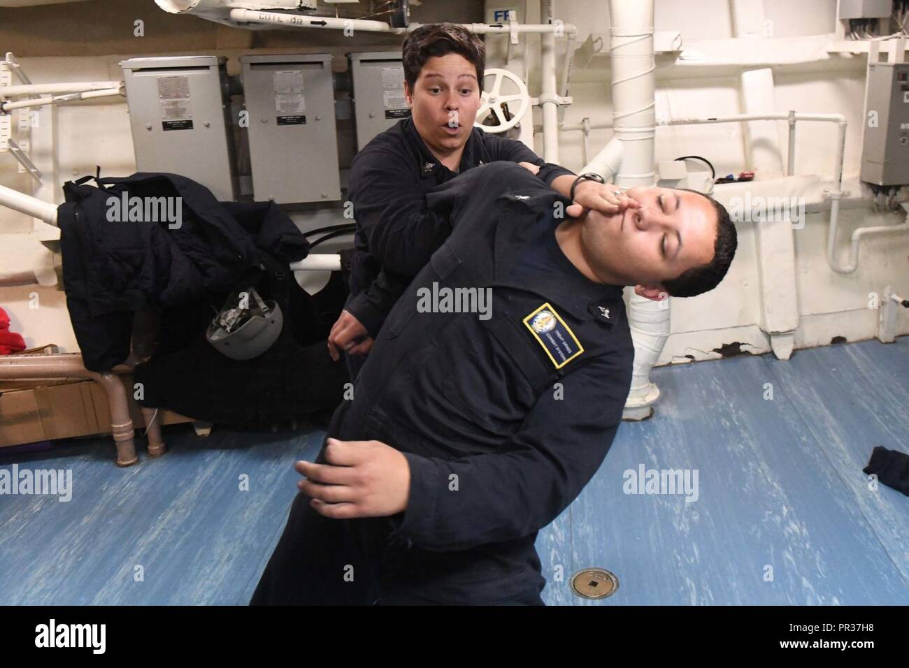 ATLANTIC OCEAN (July 31, 2017) - Gunner's Mate 2nd Class Ashley Ribeiro ...