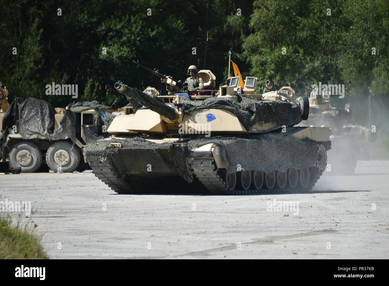 U.S. Army Lt. Col. Jonathan Kluck, Commander of the 1st Battalion, 68th ...
