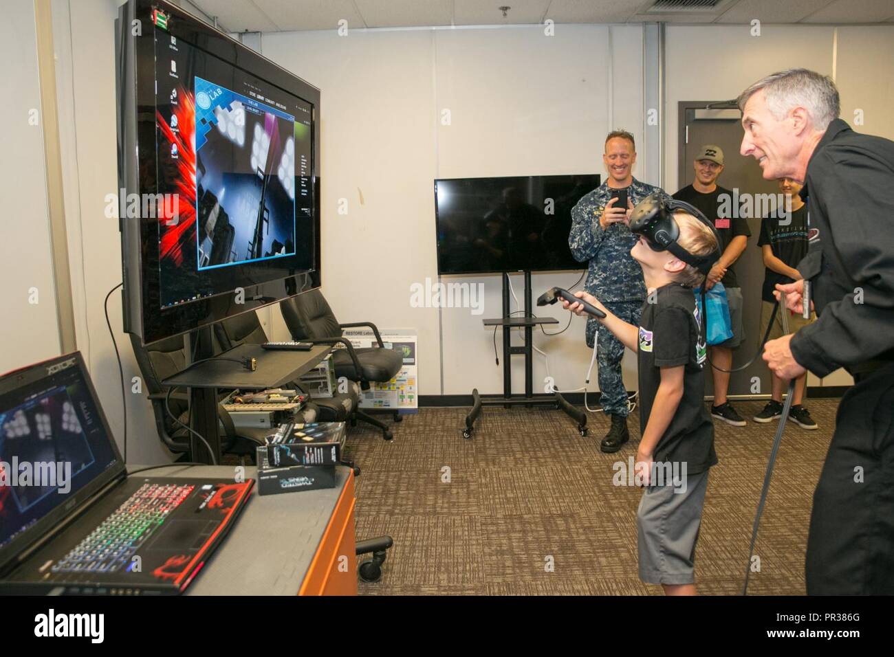 SAN DIEGO (July 28, 2017) Capt. Allan Walters, program manager for the ...