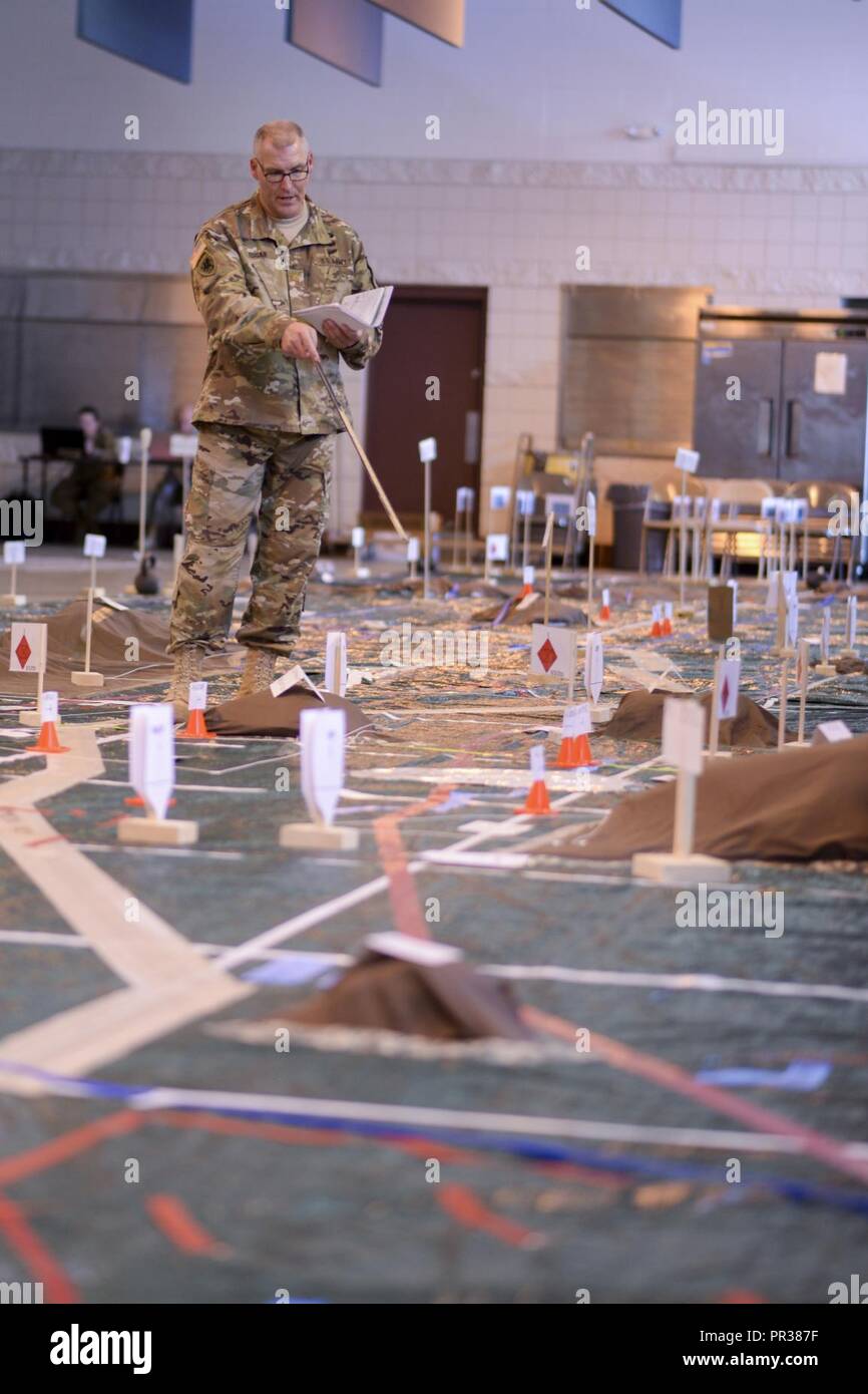 Fayetteville, North Carolina - Army Maj. Neil Edger, a military ...