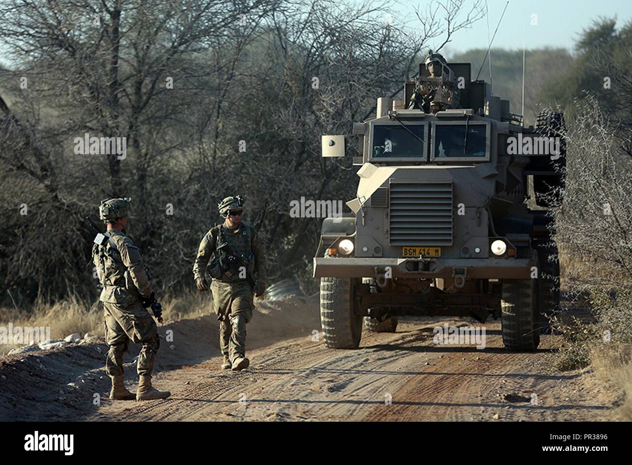 Combined arms life fire exercise hi-res stock photography and images ...