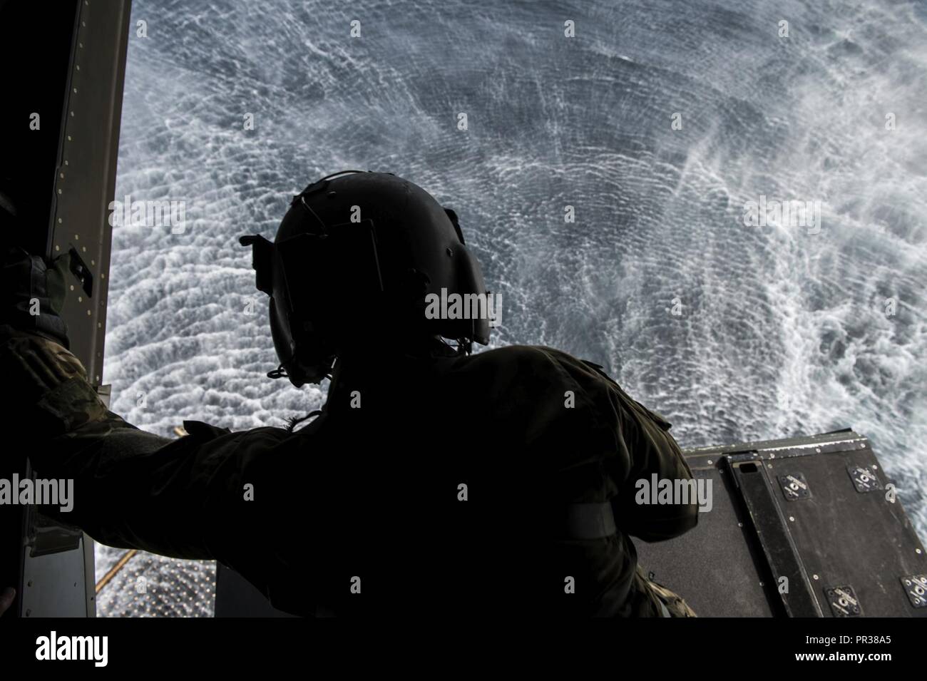 Aircrews with the 8th Special Operations Squadron conduct deck landing ...