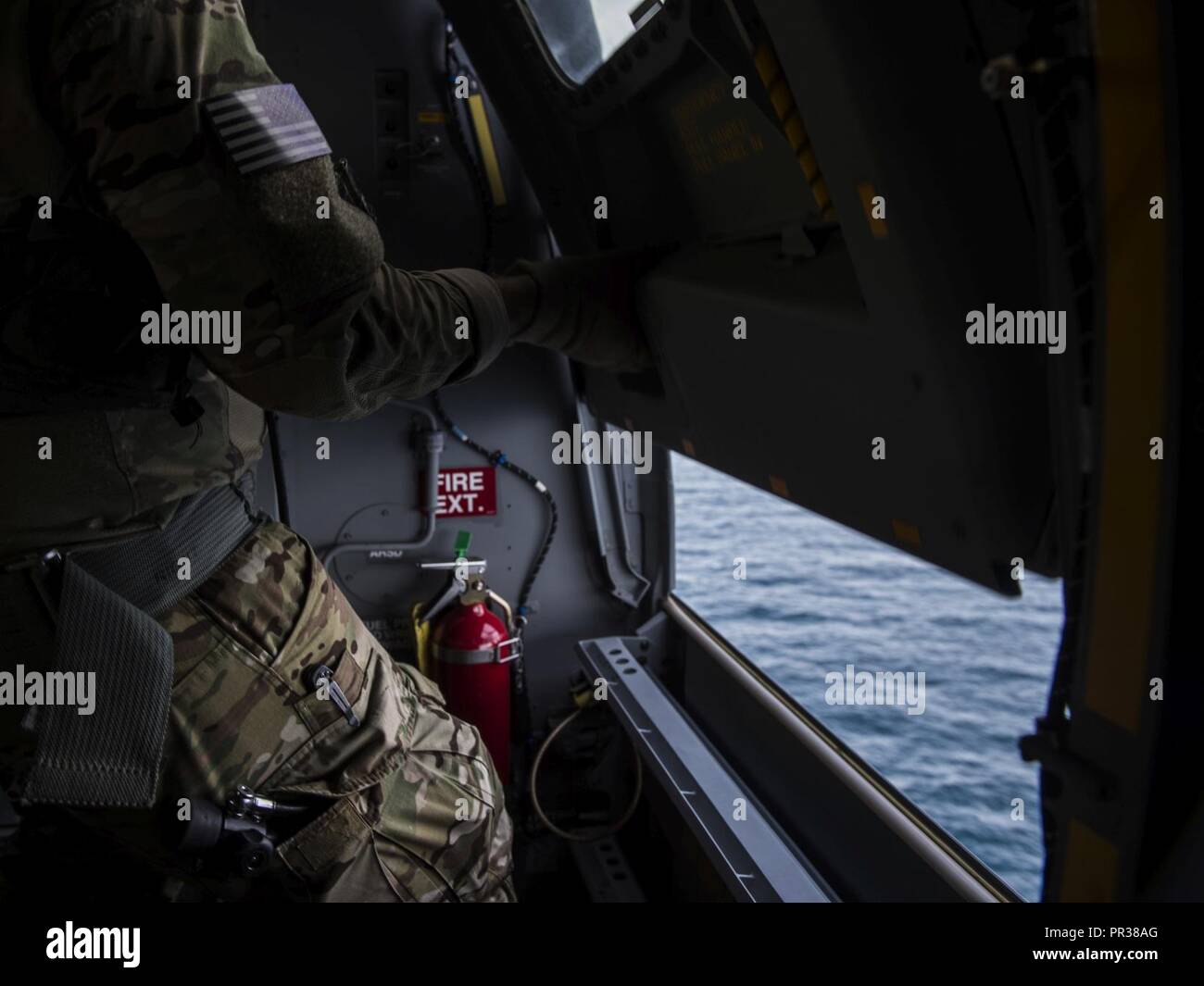 Aircrews with the 8th Special Operations Squadron conduct deck landing ...