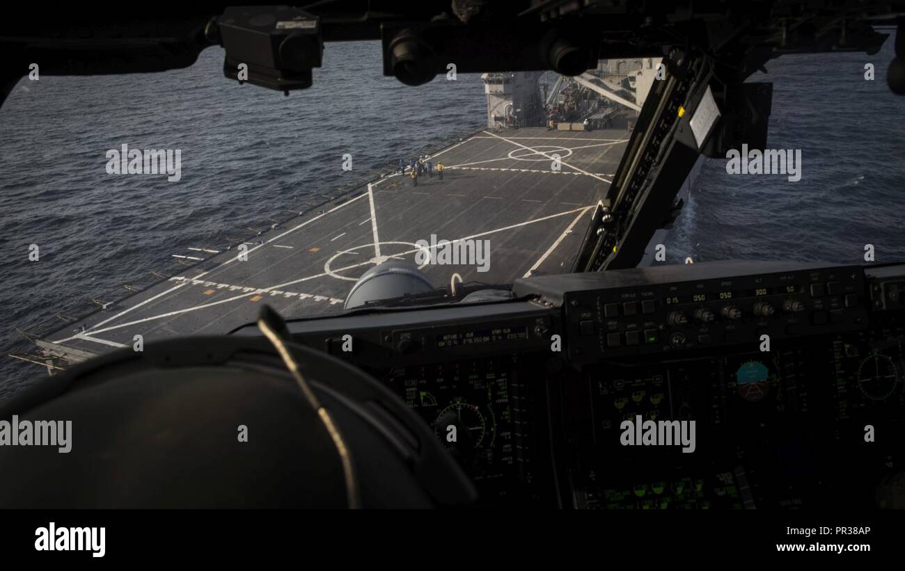 Aircrews with the 8th Special Operations Squadron conduct deck landing ...