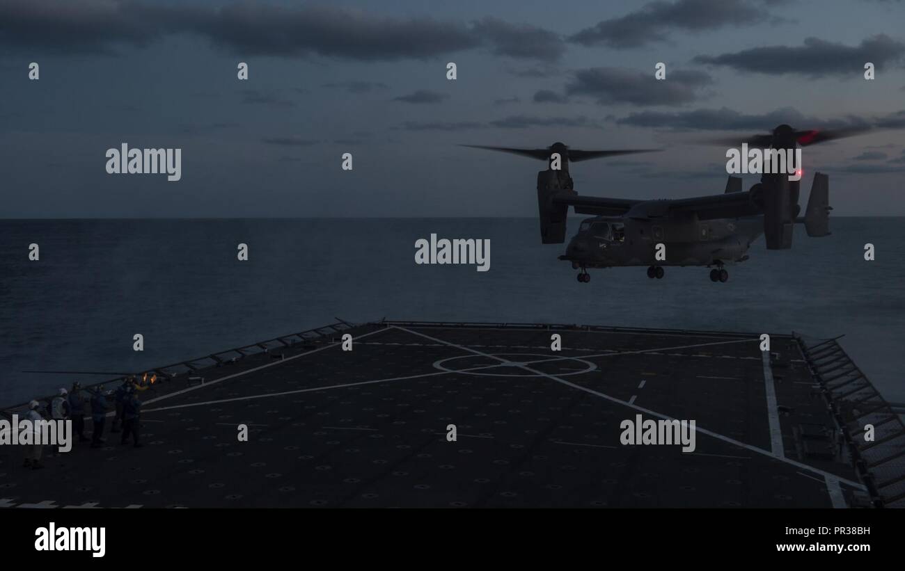 Aircrews with the 8th Special Operations Squadron conduct deck landing ...