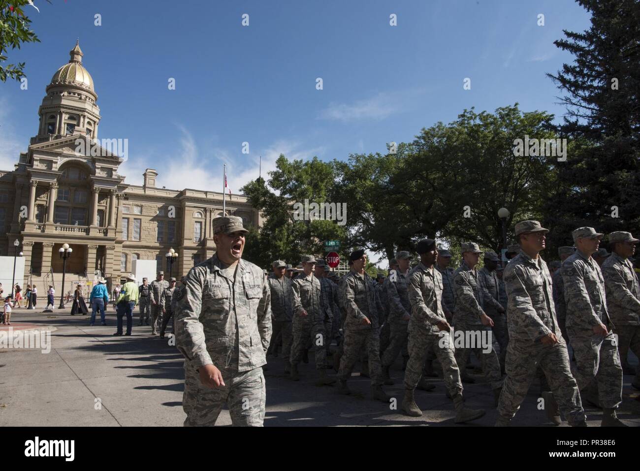 Master Sgt. Royal Maxey, 90th Missile Security Forces Squadron member ...