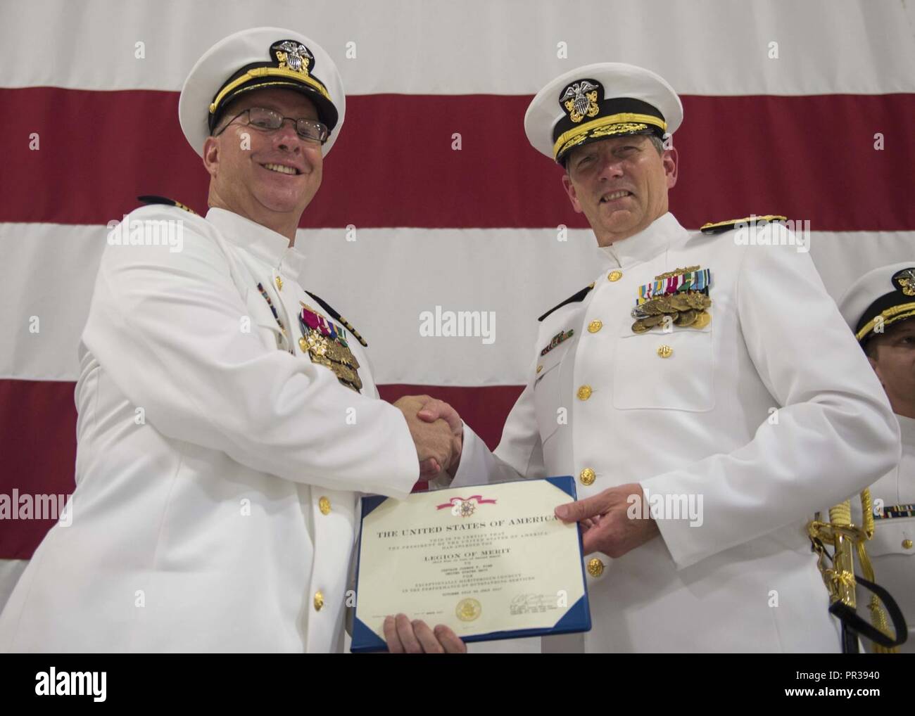 (July 28, 2017) - Capt. Joseph F. Finn, II, commodore, Task Force 1030 ...