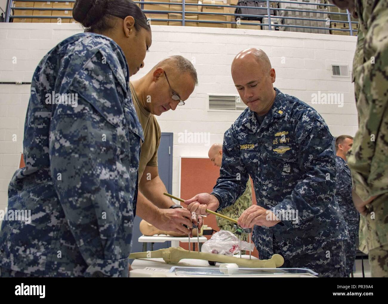 (July 31, 2017)— Students of the Navy’s first Role 2 Light Maneuver ...