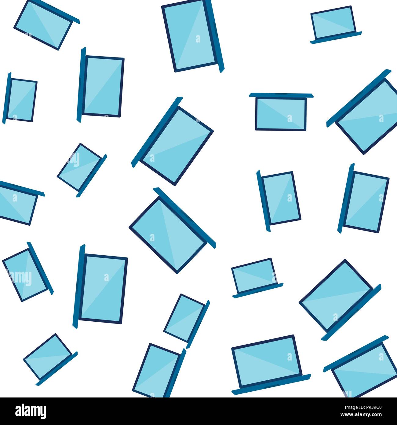 laptop computer pattern background vector illustration design Stock ...