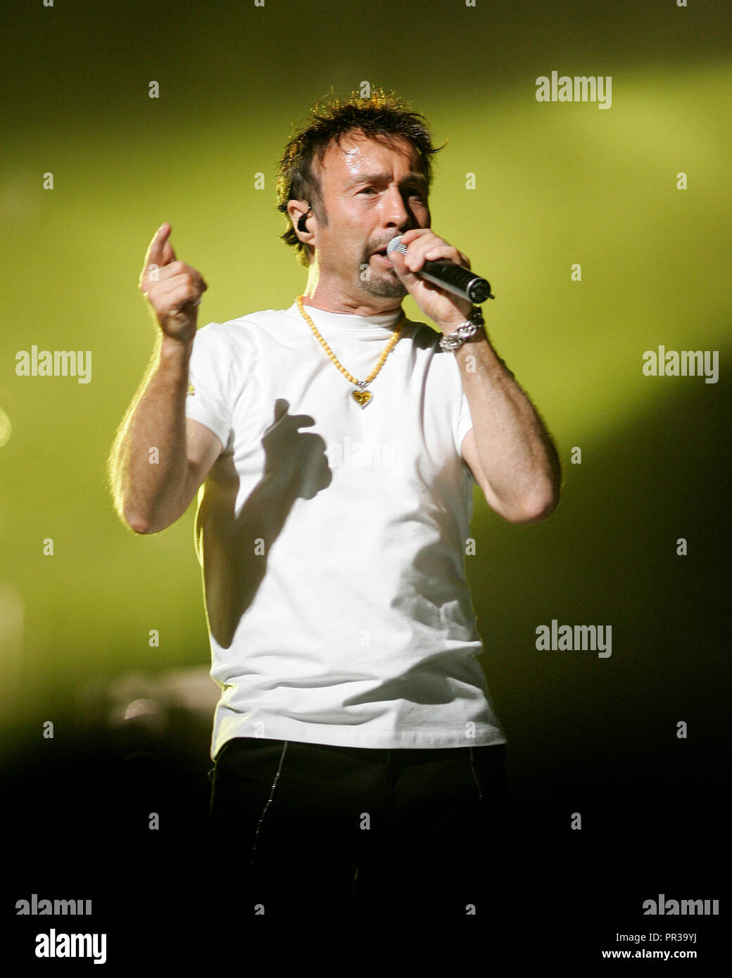 Paul Rodgers with Queen performs in concert at the American Airlines ...