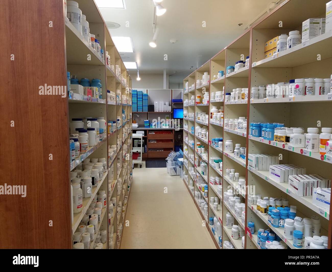 Medication storage prior to the July renovations are displayed July 24 ...