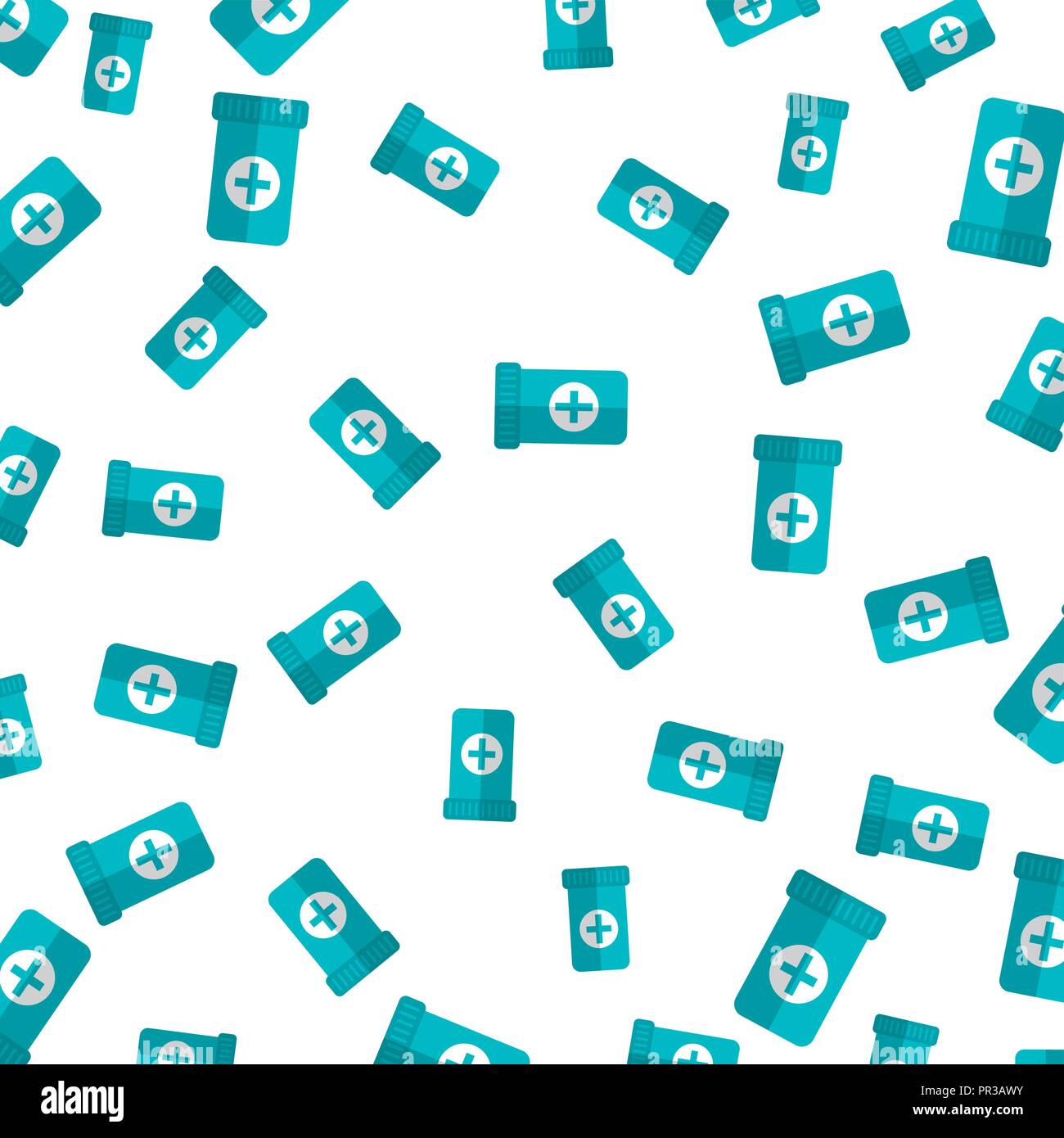 bottle drugs pattern background vector illustration design Stock Vector ...