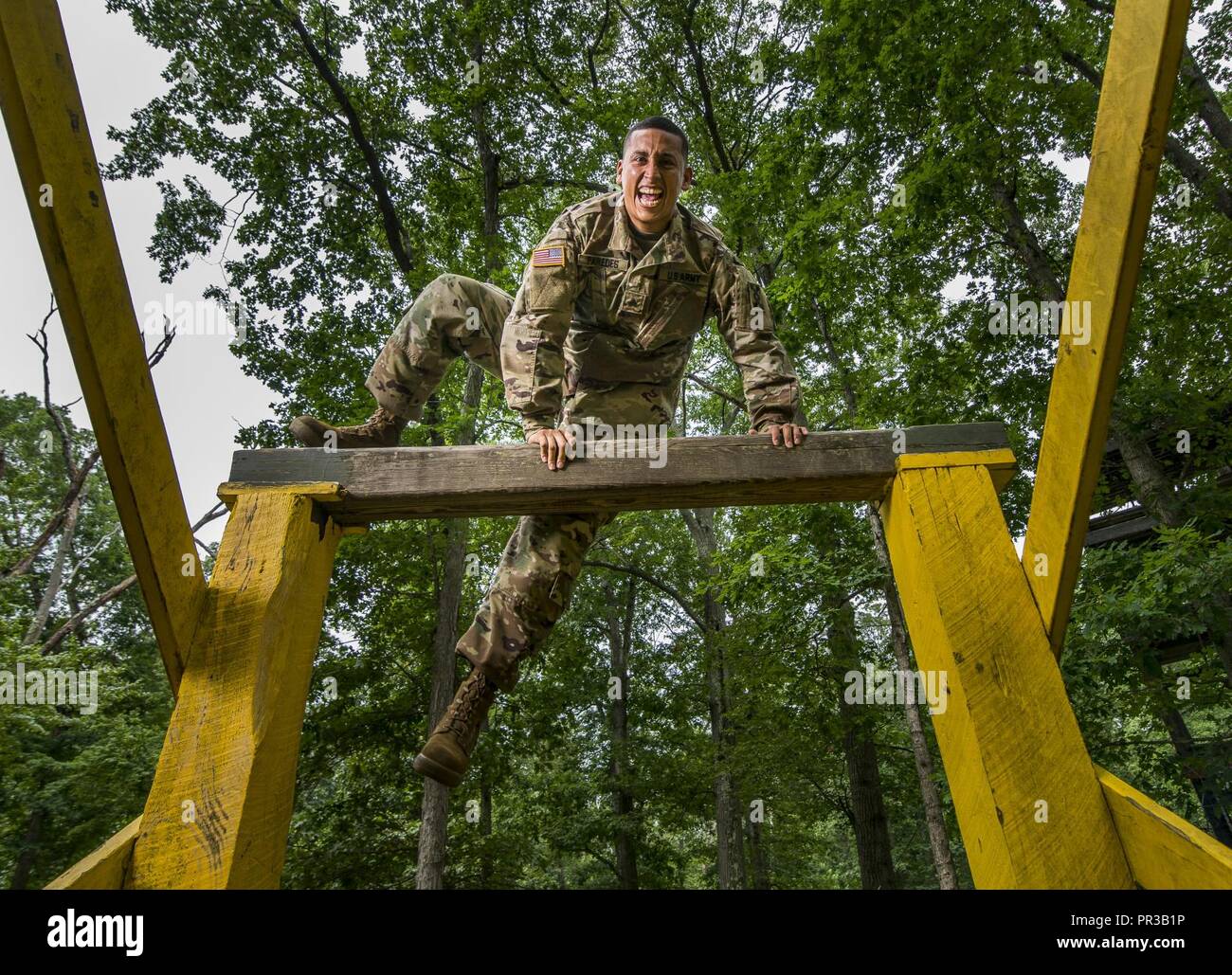 Sgt. Andrew Paredes, a U.S. Army Reserve Soldier with the 841st ...