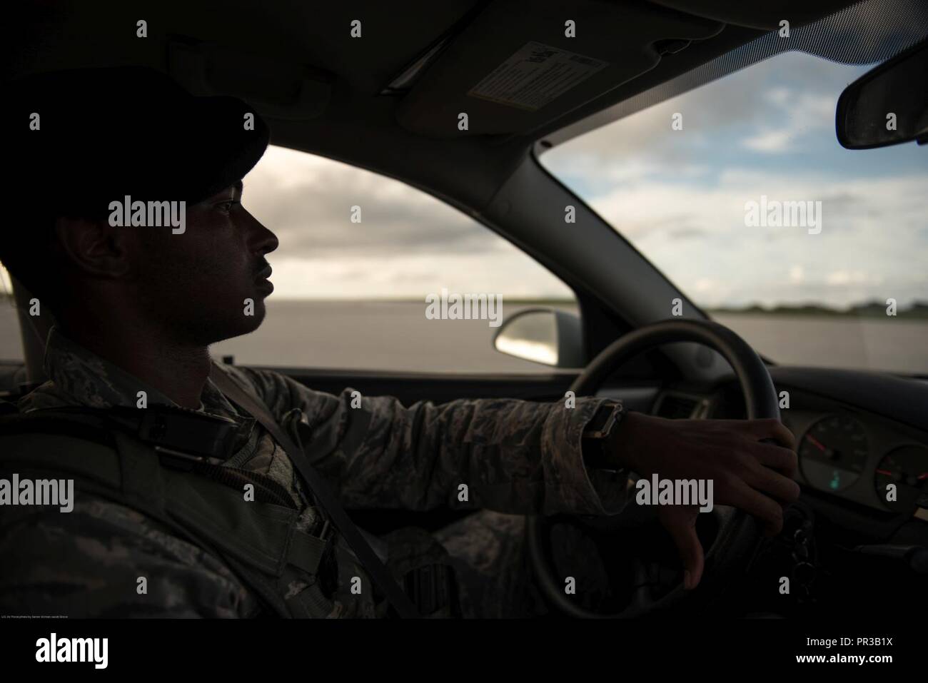 Airman 1st Class Roderick Silvers, a 36th Security Forces Squadron ...