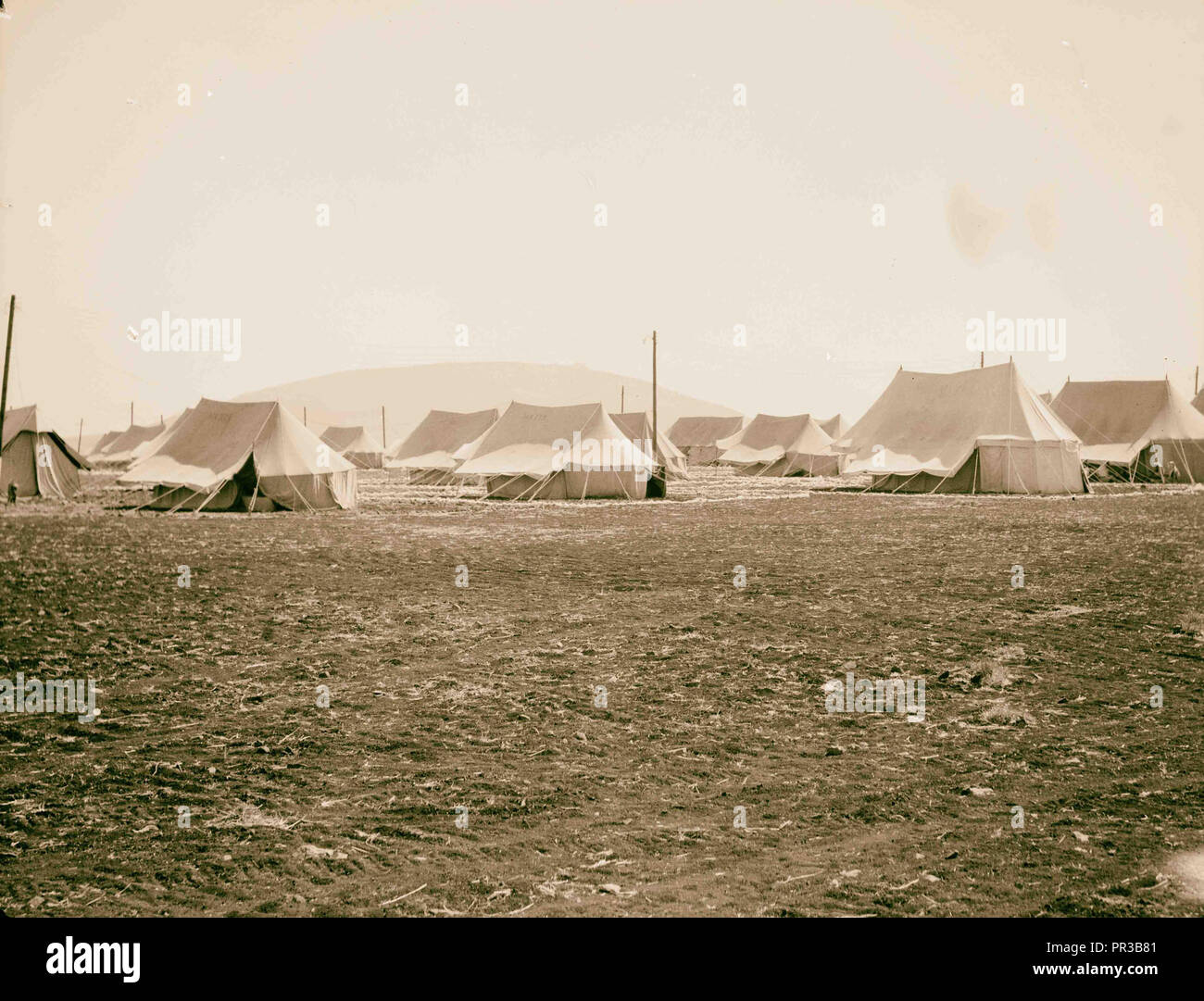 I.P.C. [i.e., Iraq Petroleum Company] camp. Tabor in background. 1934 ...