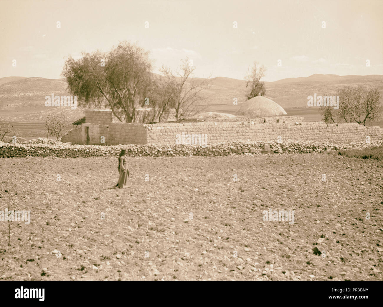 Joseph's Tomb. 1934, West Bank, Nablus, Middle East, Middle East Stock ...