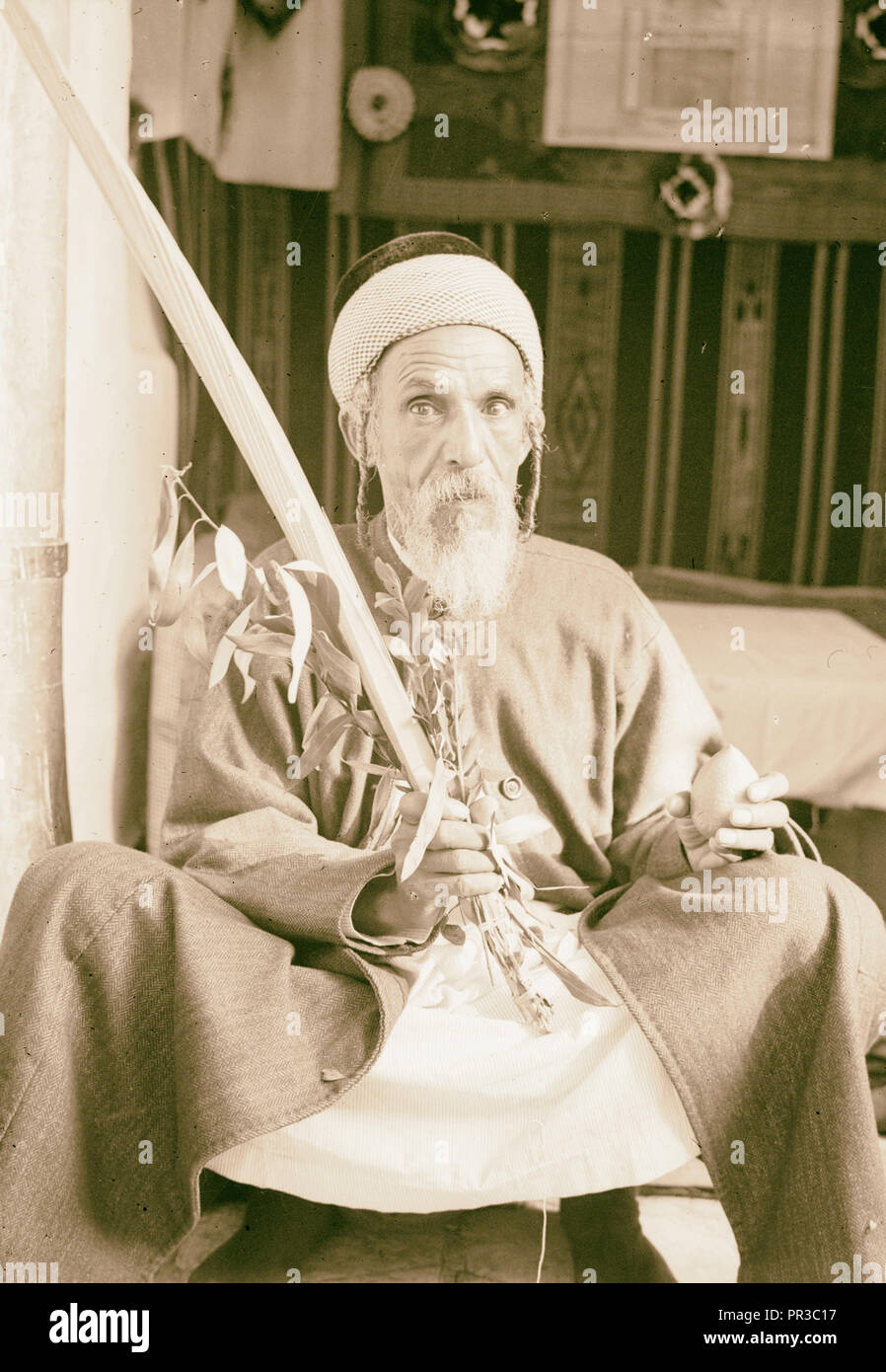 Feast of Tabernacle Avram's booth Yehia holding the symbolic palm ...