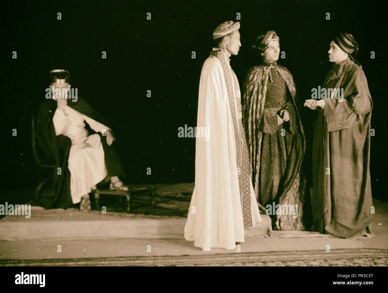 The Christmas Story, Y.M.C.A. tableaux The Magi before Herod II 1934 ...