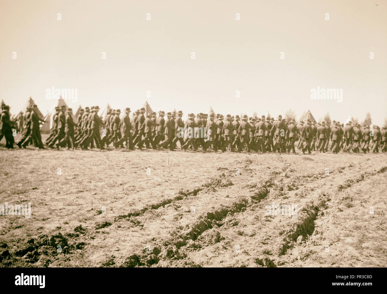 Arrival in Palestine of Mr. Antony [i.e., Anthony] Eden. Gen. Barker, G ...