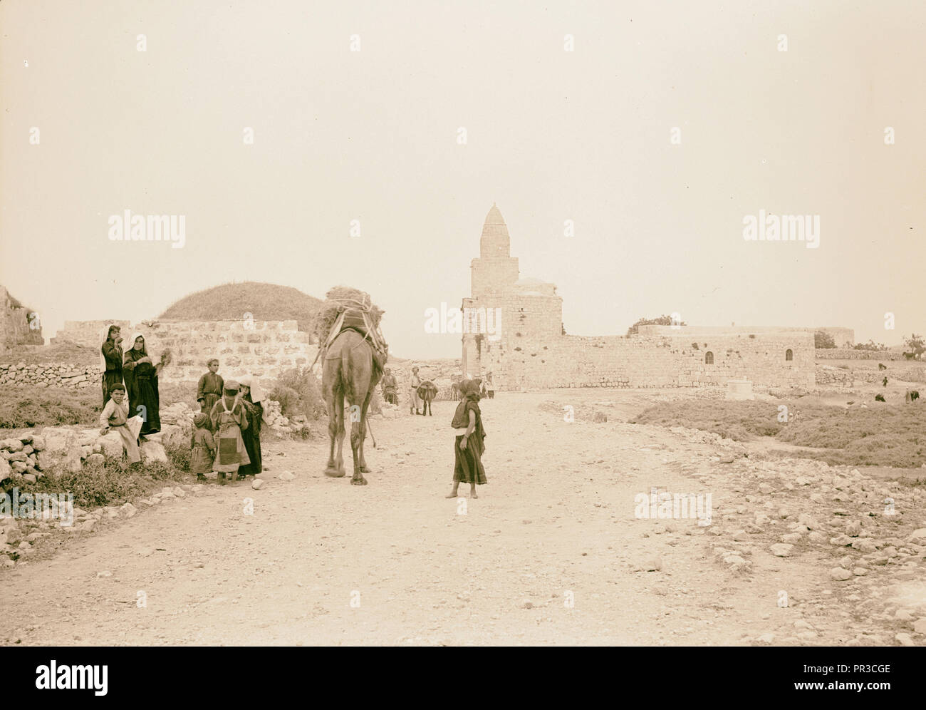Halhul village at kilometer 30 on Hebron road Approach to Halhul ...