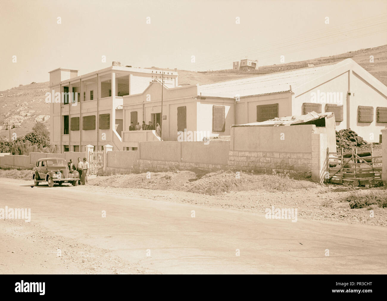 Arab factories & general improvements in Nablus, Match factory. general ...
