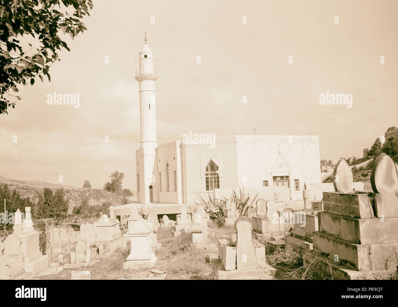 Arab factories & general improvements in Nablus, The new mosque ...