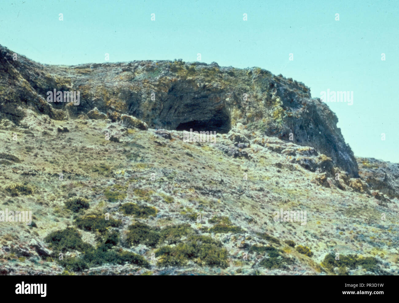 Jaffa to Jerusalem. Samson's cave. 1950, Israel Stock Photo - Alamy
