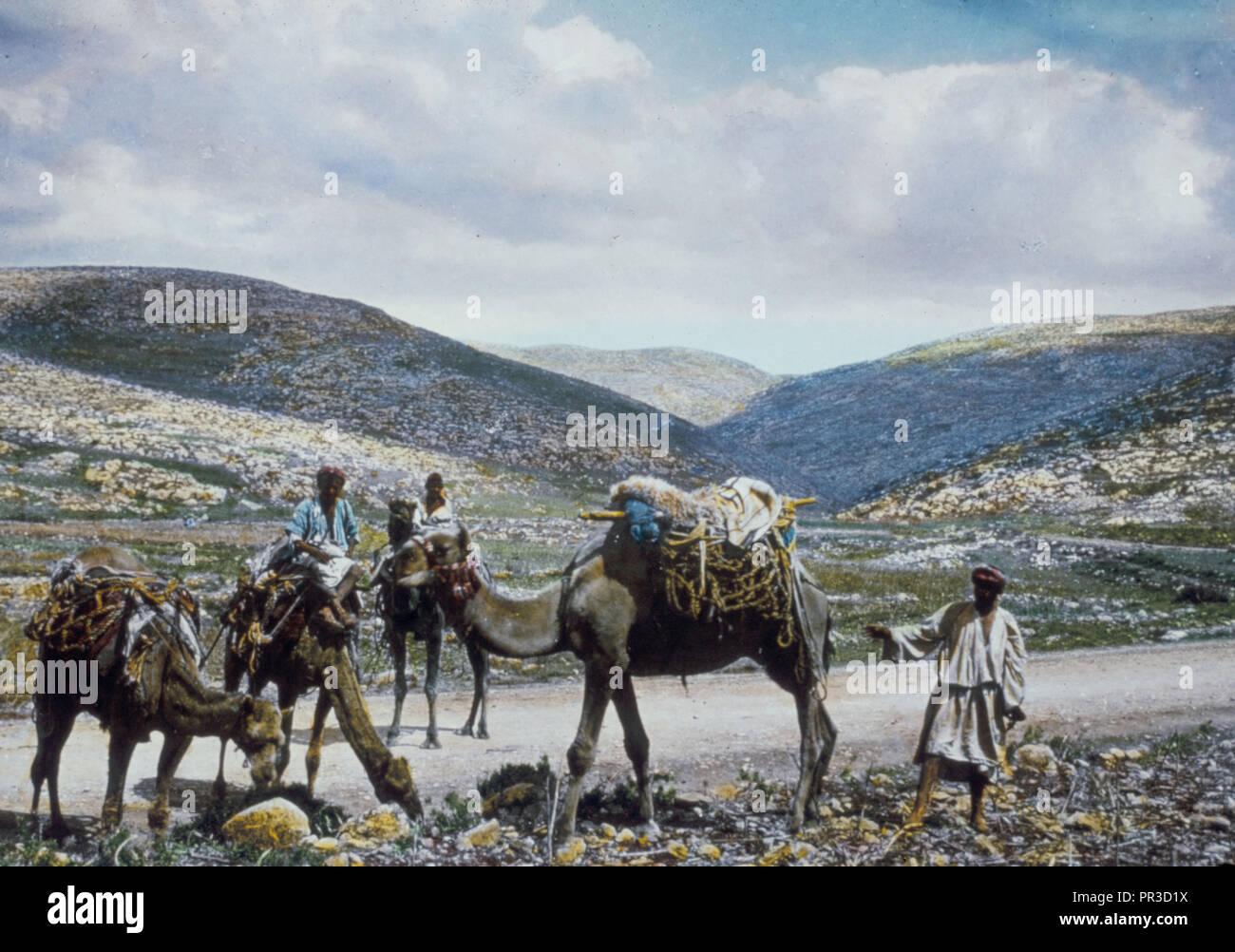 Jaffa to Jerusalem. Valley of Ajalon. Joshua 10:12-15 Stock Photo - Alamy