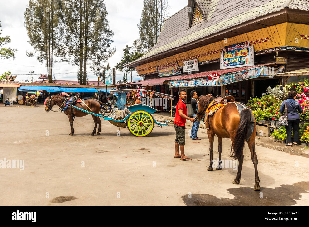 Berastagi Sumatra Indonesia Stock Photo - Alamy