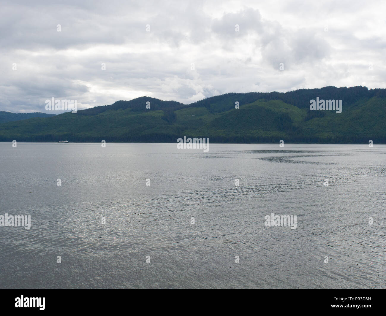 Scenic Landscape At Icy Strait Point Alaska Stock Photo - Alamy