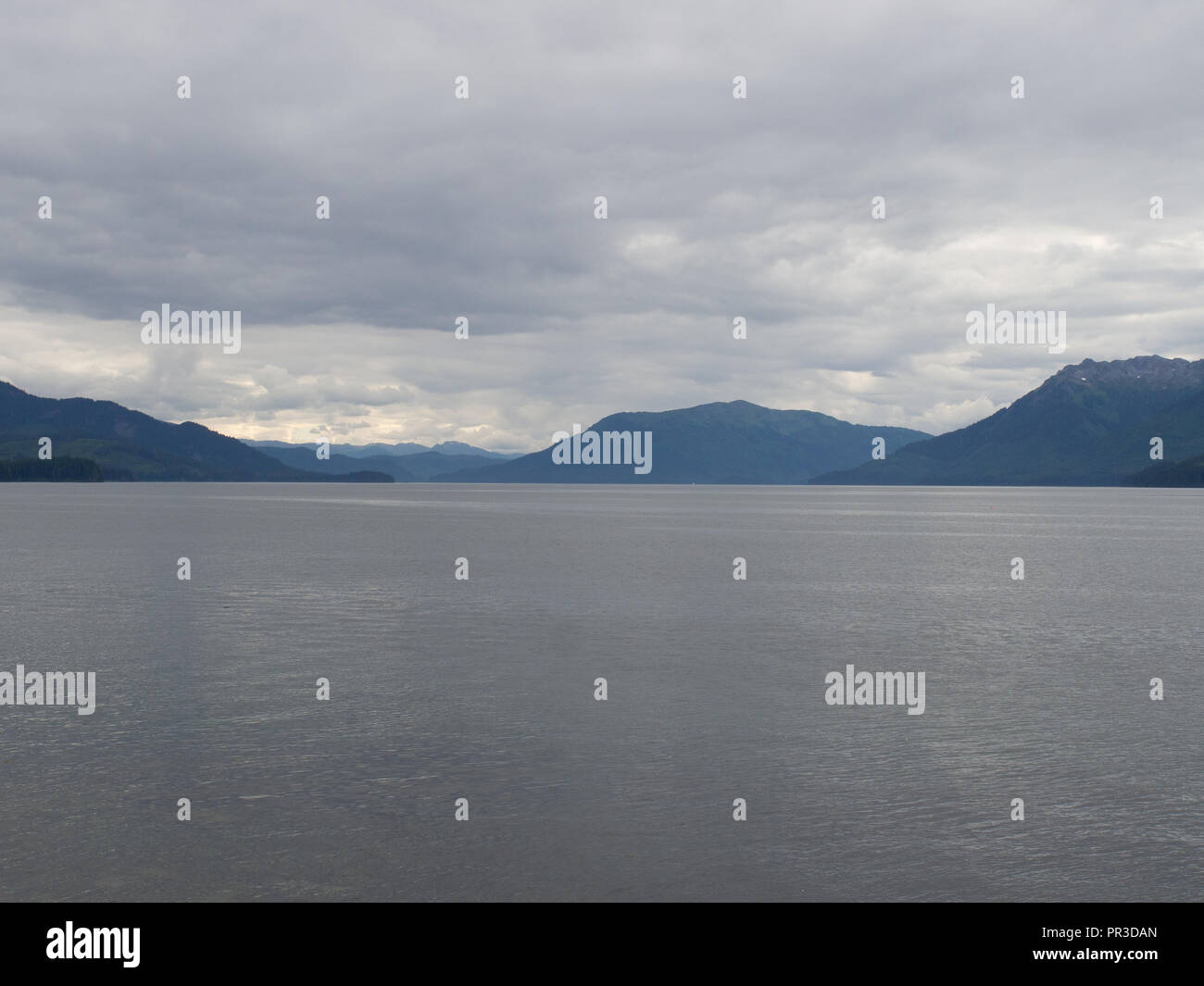 Scenic Landscape At Icy Strait Point Alaska Stock Photo - Alamy