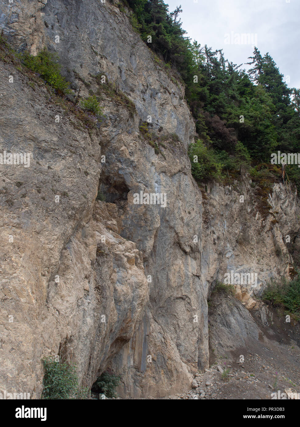 Cliff Rock Face Stock Photo - Alamy