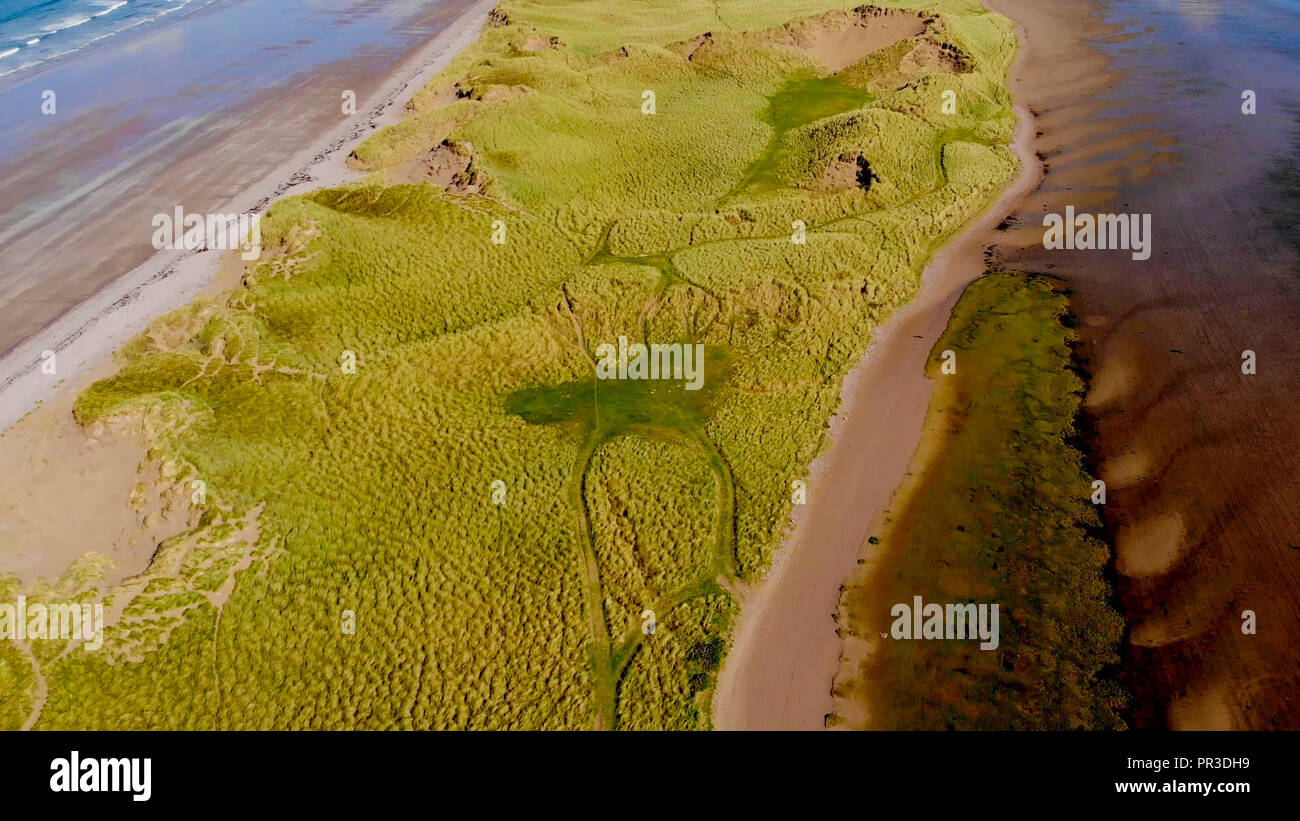 The amazing nature of Ireland from above Stock Photo - Alamy