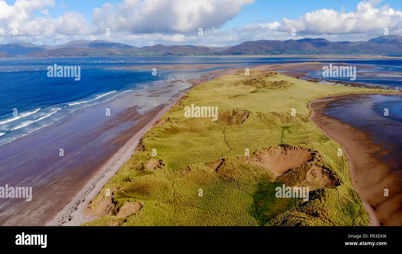 The amazing nature of Ireland from above Stock Photo - Alamy