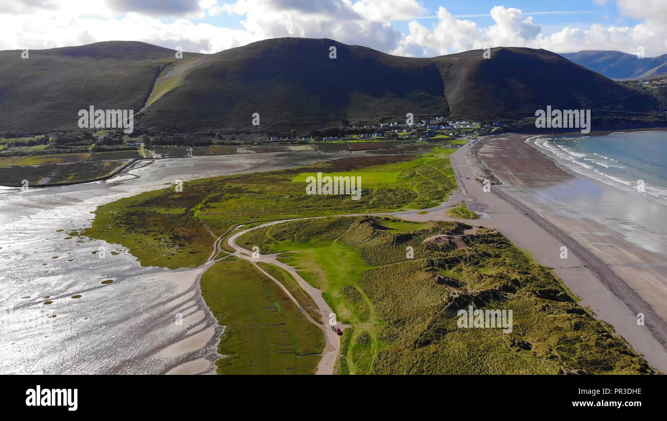 Rossbeigh Beach Ireland from above Stock Photo - Alamy