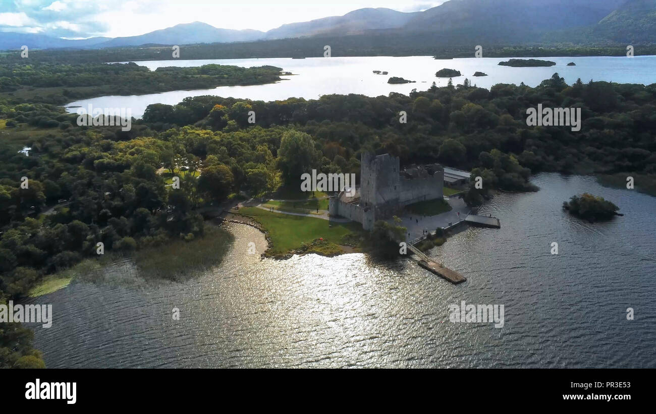 Beautiful Killarney National Park Ireland in backlight Stock Photo - Alamy