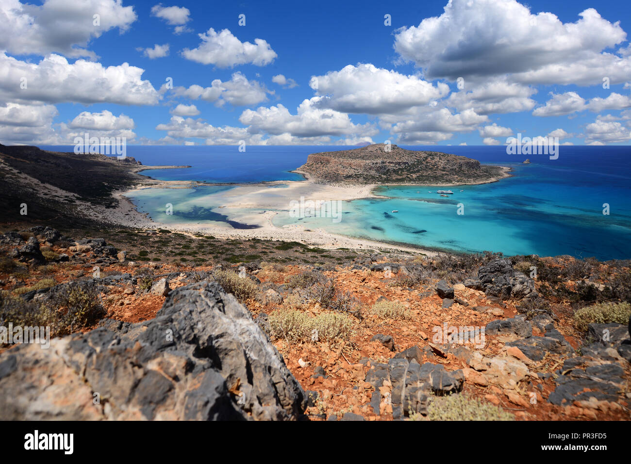 Balos lagoon - Crete, Greece Stock Photo - Alamy