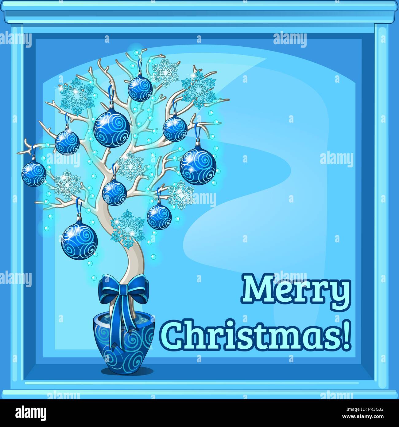 New year decoration artificial Stock Vector Images - Alamy