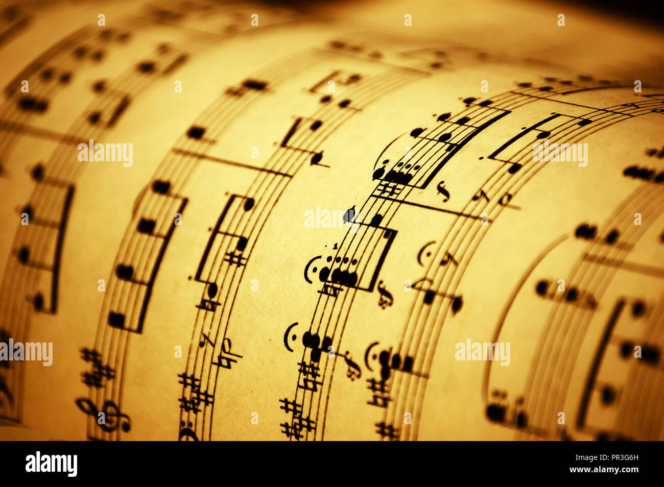 Music notation art hi-res stock photography and images - Alamy