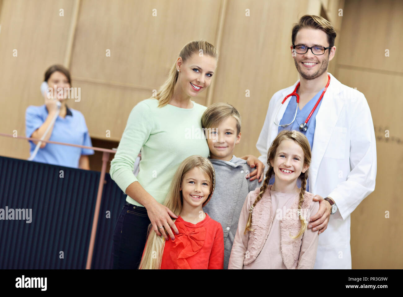 Children mother clinic hi-res stock photography and images - Alamy