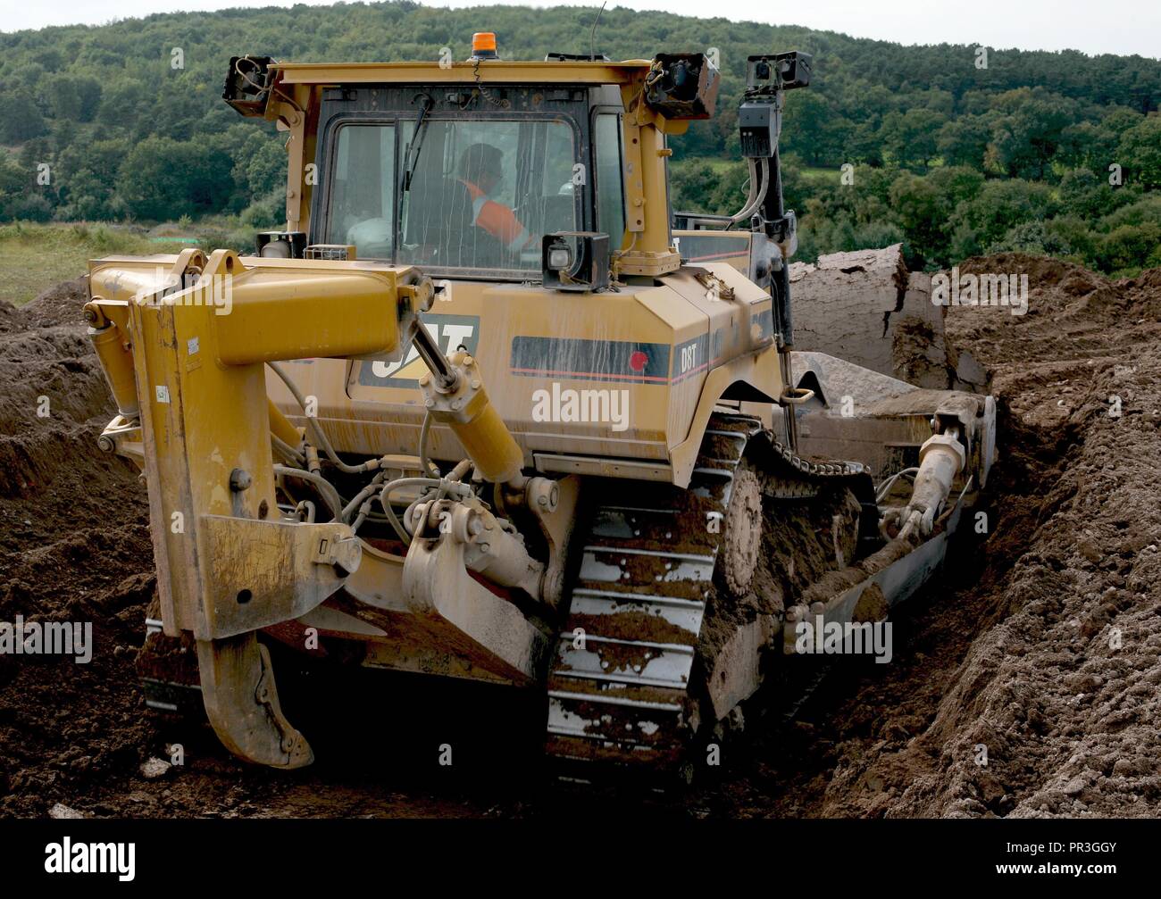 Cat bulldozer hi-res stock photography and images - Alamy