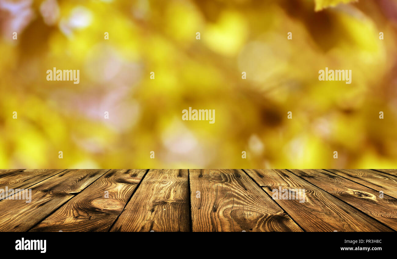 Wooden table background Stock Photo - Alamy