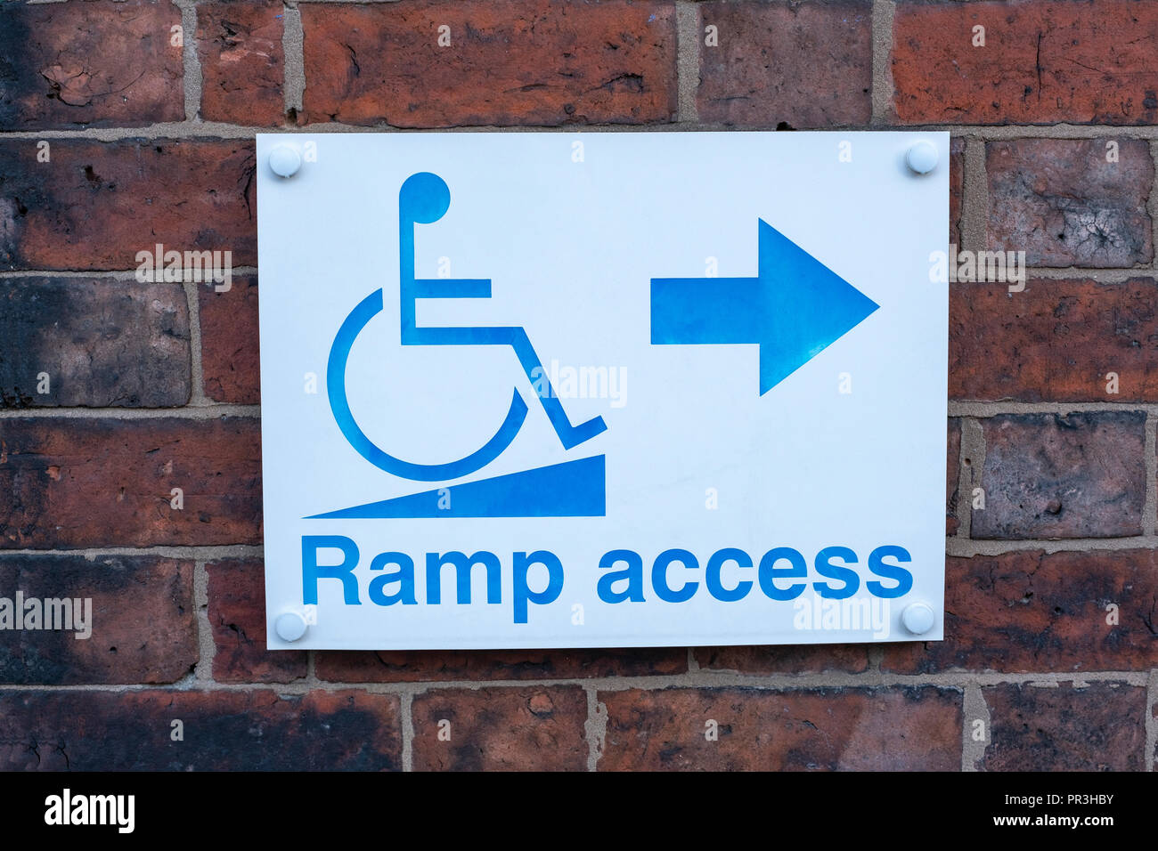 Disabled ramp uk hi-res stock photography and images - Alamy