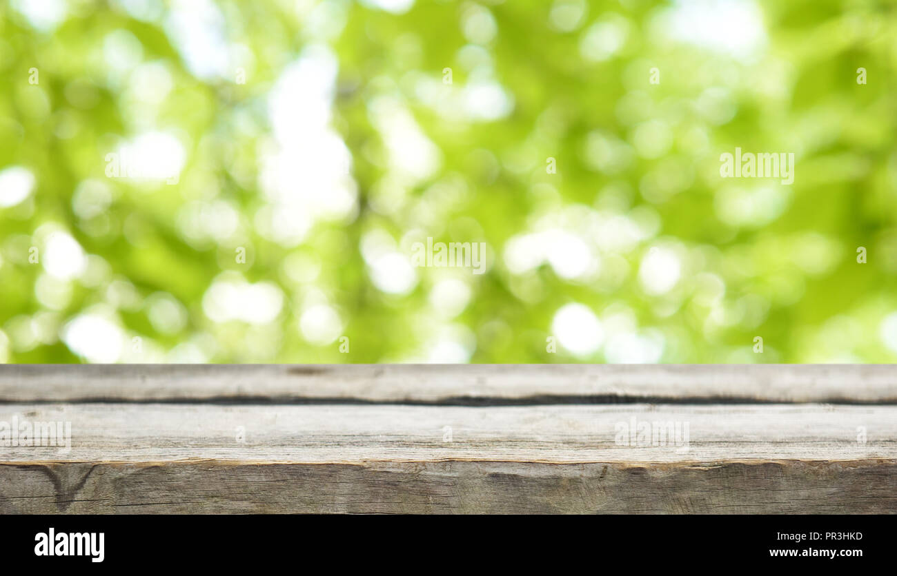 Wooden table background Stock Photo - Alamy