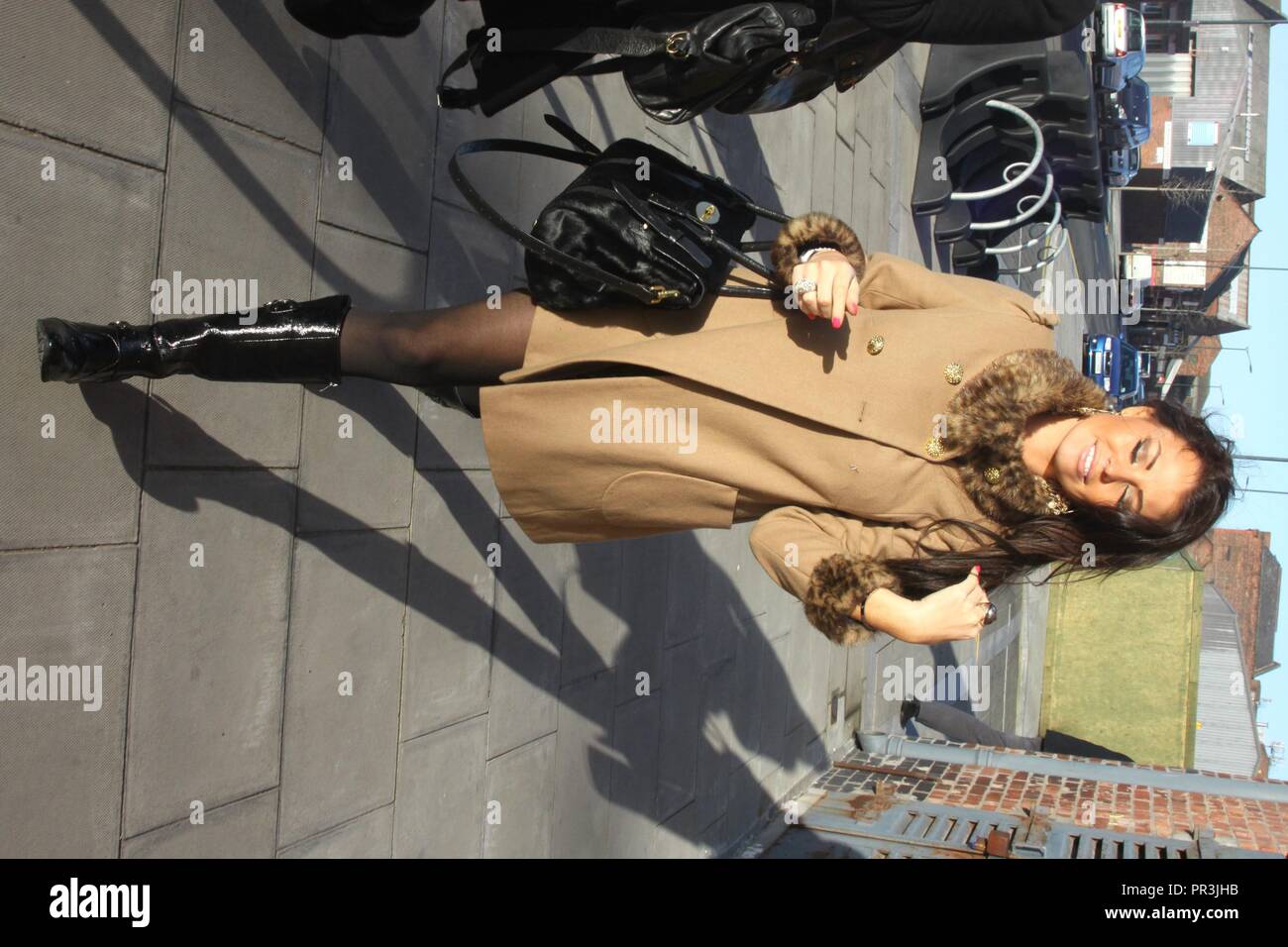 Footballers wives actresses hi-res stock photography and images - Alamy